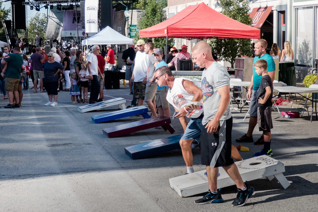 Greencastle Music Fest, Held Every August in Downtown Greencastle, Indiana